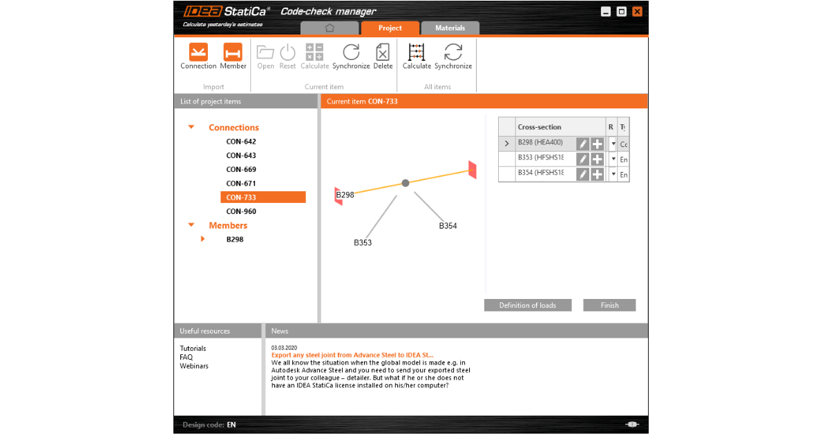 Unified GUI for CAD and FEA | IDEA StatiCa