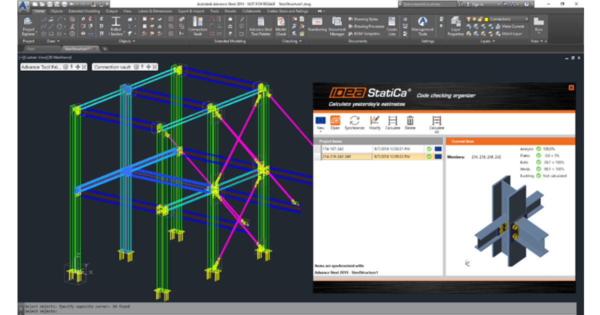 How does IDEA StatiCa work with CAD applications | IDEA StatiCa