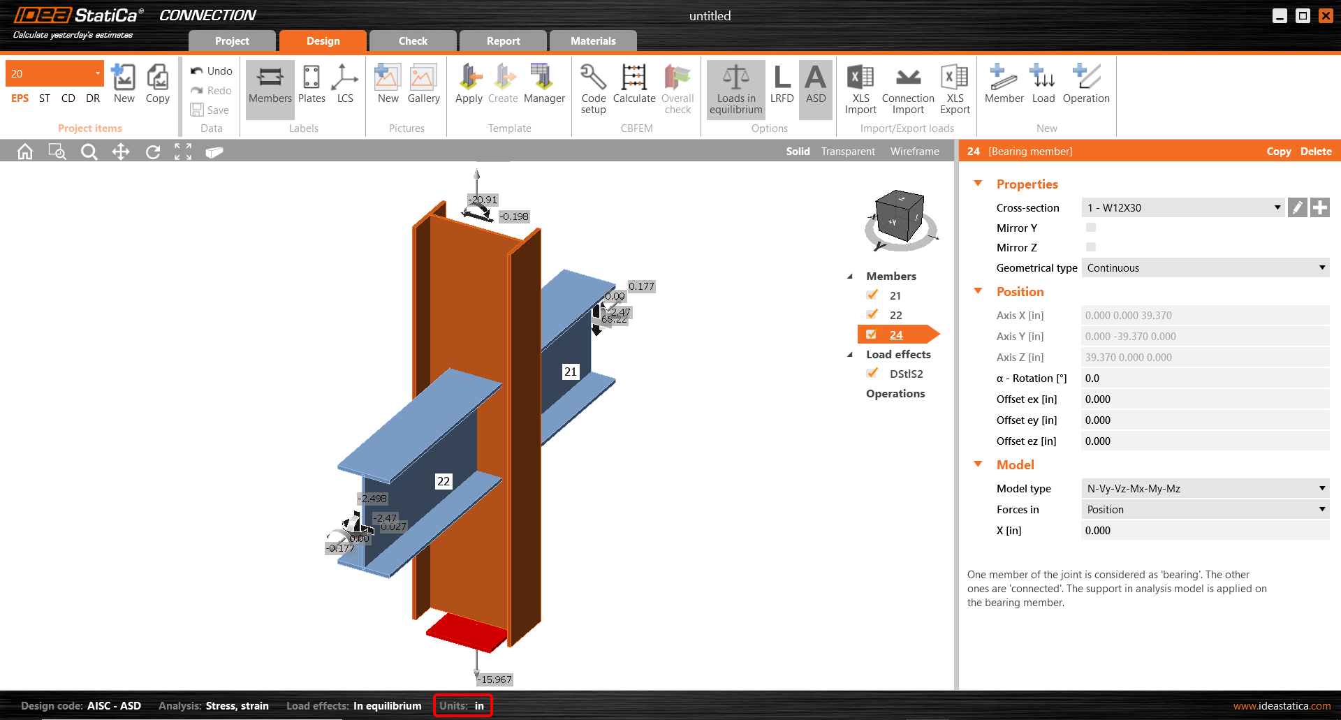 ETABS BIM link tutorial for connection design | IDEA StatiCa