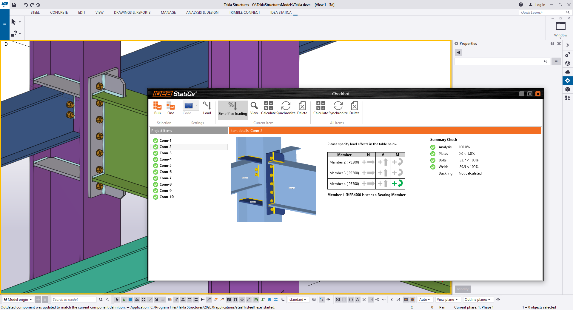 IDEA StatiCa Checkbot competing for Tekla BIM Awards 2020 | IDEA StatiCa