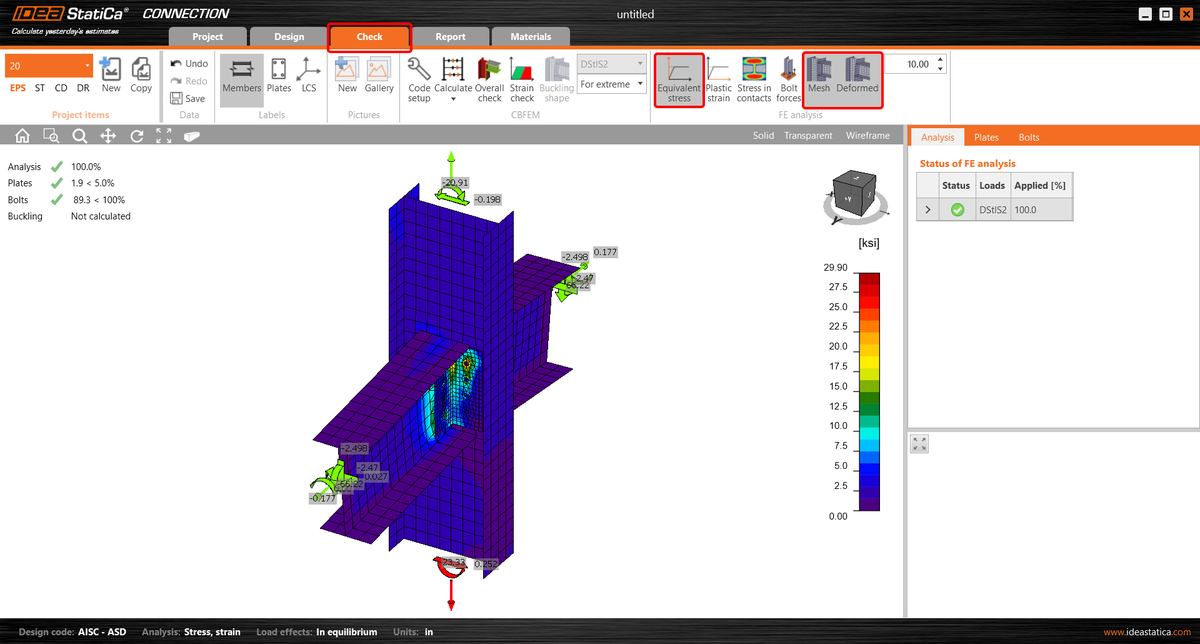 ETABS BIM link tutorial for connection design | IDEA StatiCa