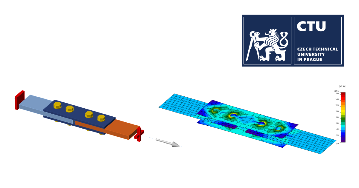 Designing Bolted Lap Joints for Fire Resistance | IDEA StatiCa