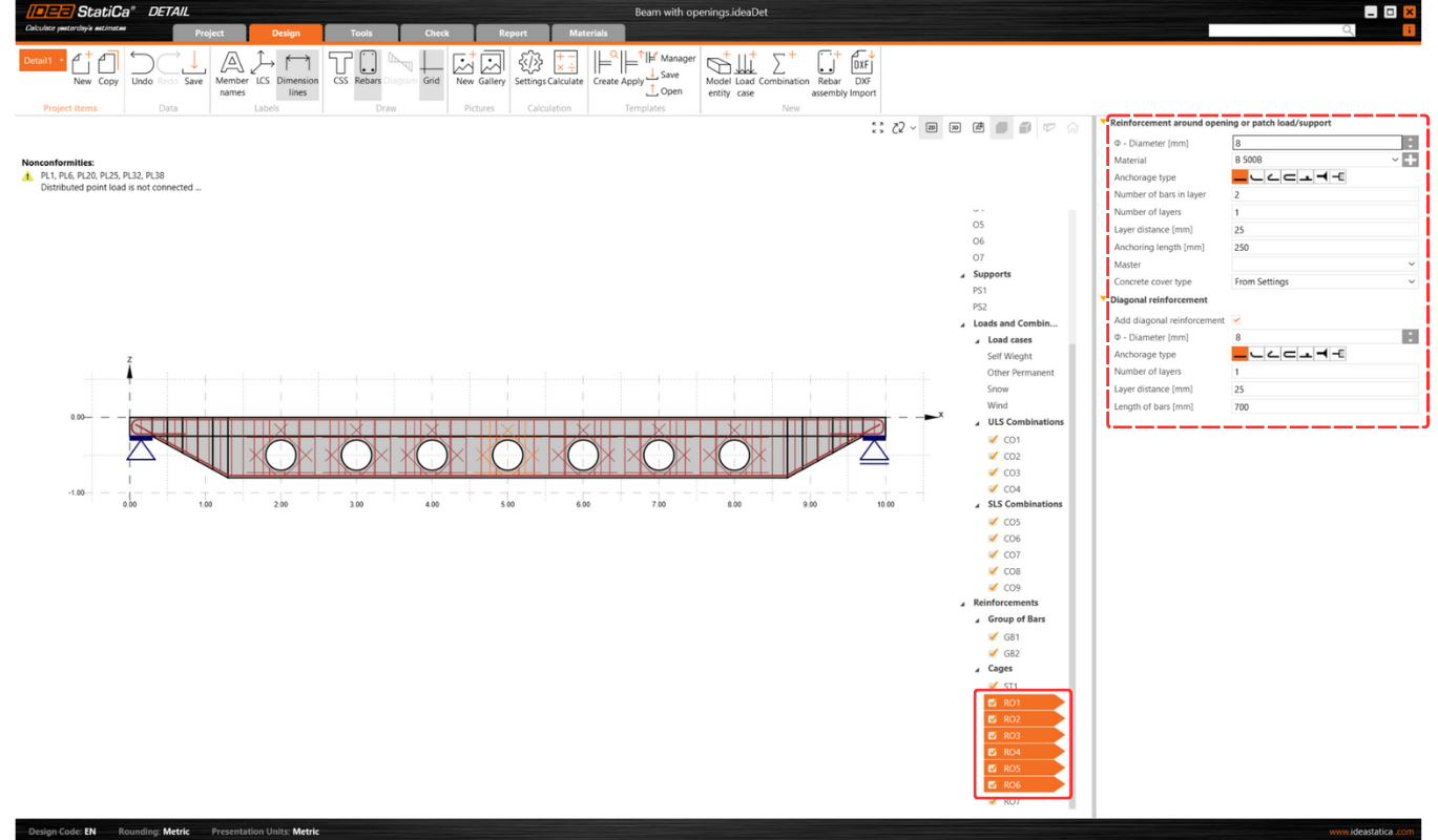 Multiselect and multi-edit in Detail | IDEA StatiCa