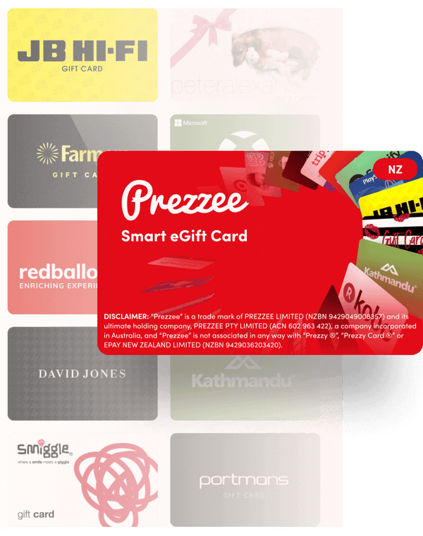 Prezzee NZ | Digital Gift Cards and Vouchers Online